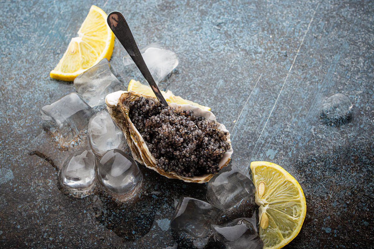 What makes Italian black caviar different from others?